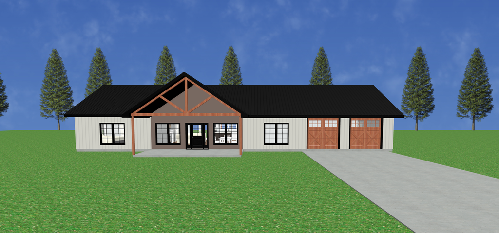 Malcolm House Plan | Legacy Metals